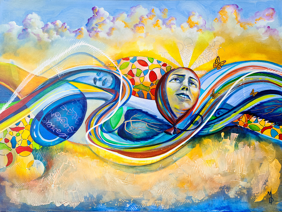 Static on the Wind | Surreal Art by Miles Davis | Massive Burn Studios